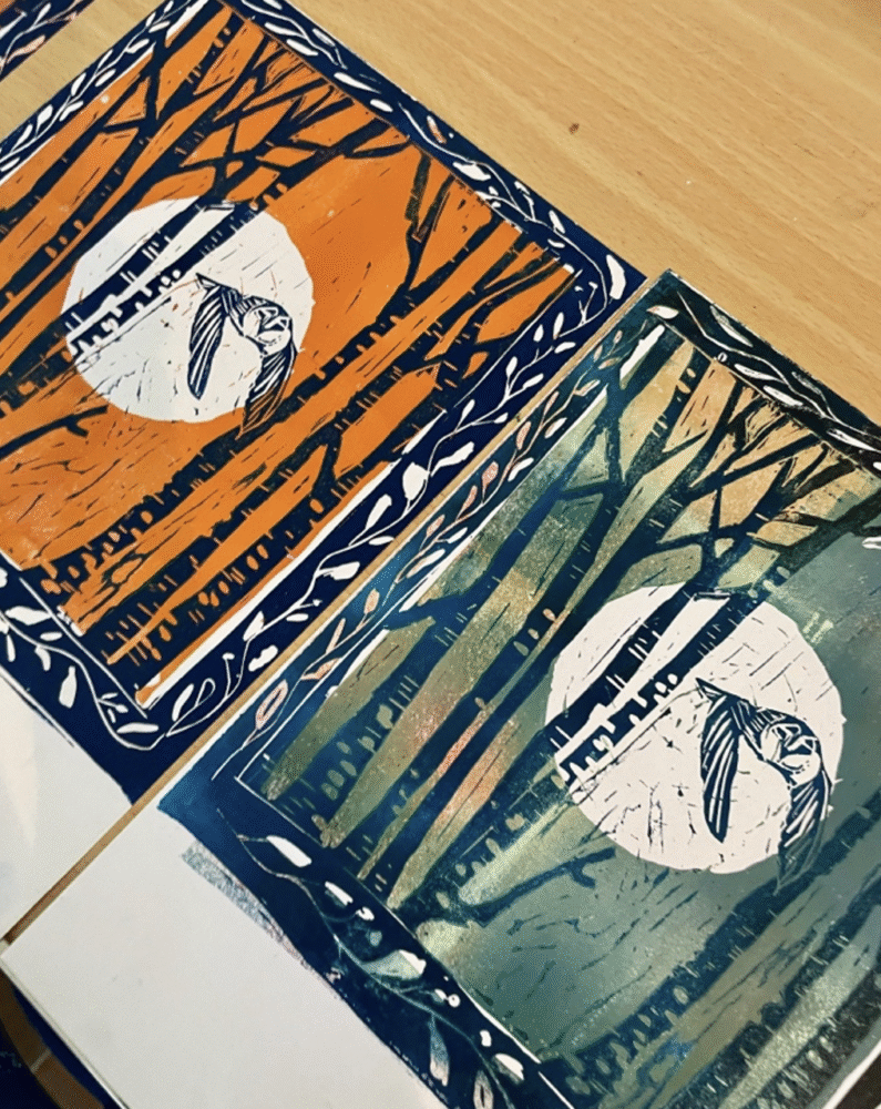 Jigsaw Linocut Workshop – Moray Art Centre